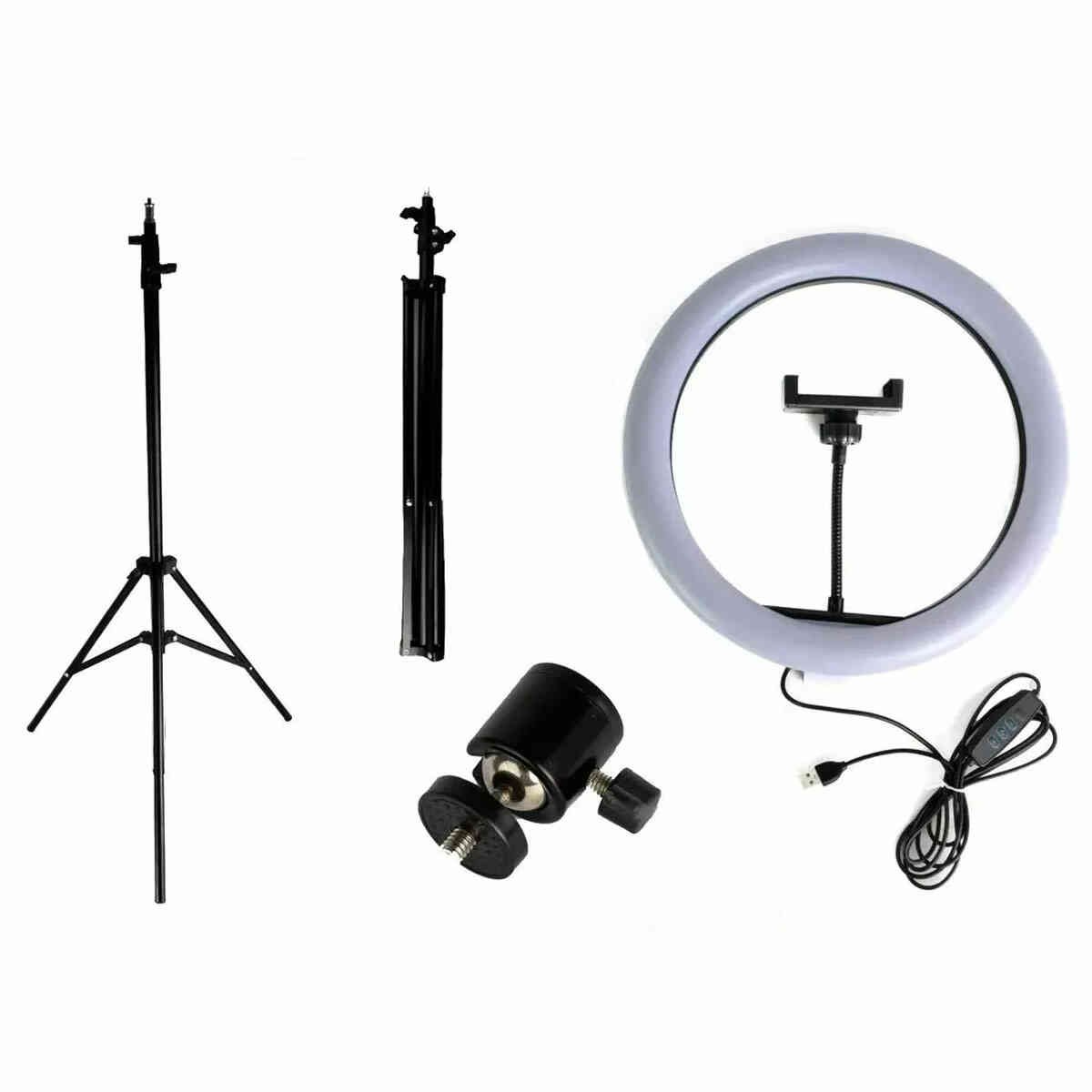 Ring Light Fill Light 10 Polegadas Com Tripé (MP)