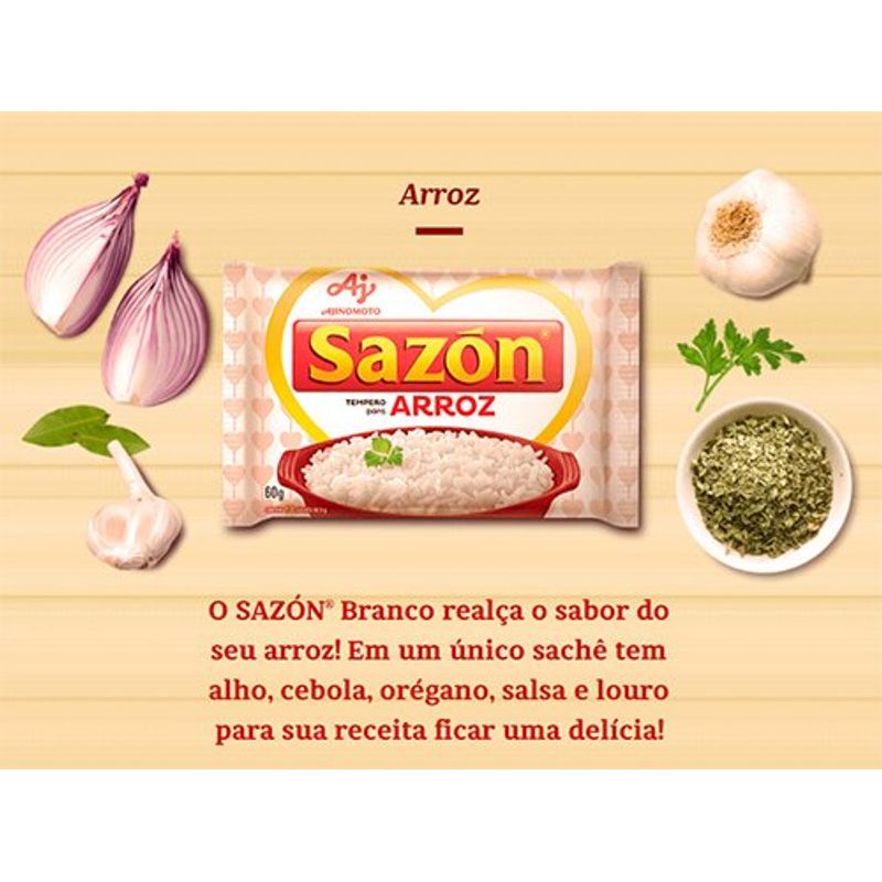 Sazon Branco Floppy Arroz 60g