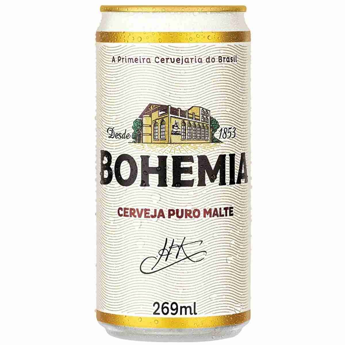 Cerveja Lata Bohemia 269ml 01 Unidade | Bemol