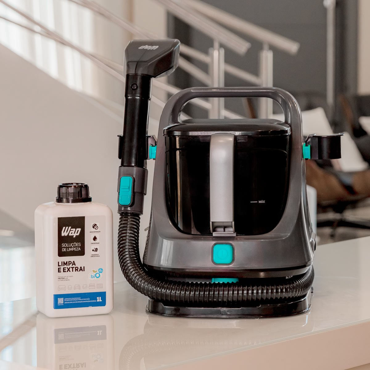 Extratora Portátil 127V Wap Spot Cleaner Preto | Bemol