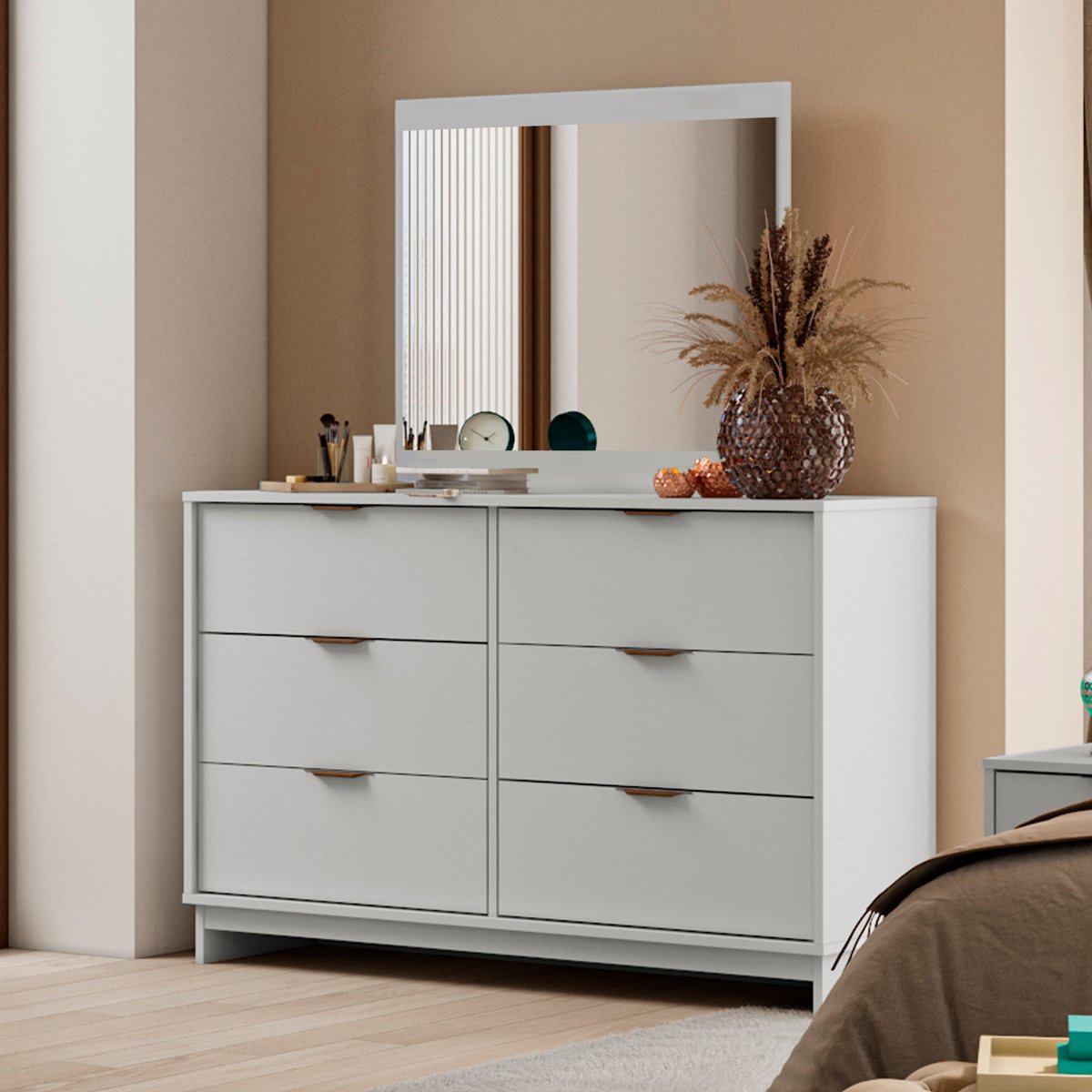 Cômoda Branco 1160 Carraro | Bemol