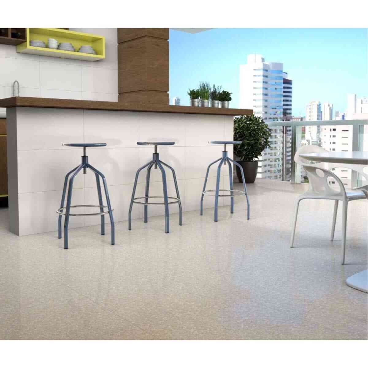 Piso Cerâmico Triunfo Bali Bold Brilhante 57x57cm Caixa 3,3m² (MP)