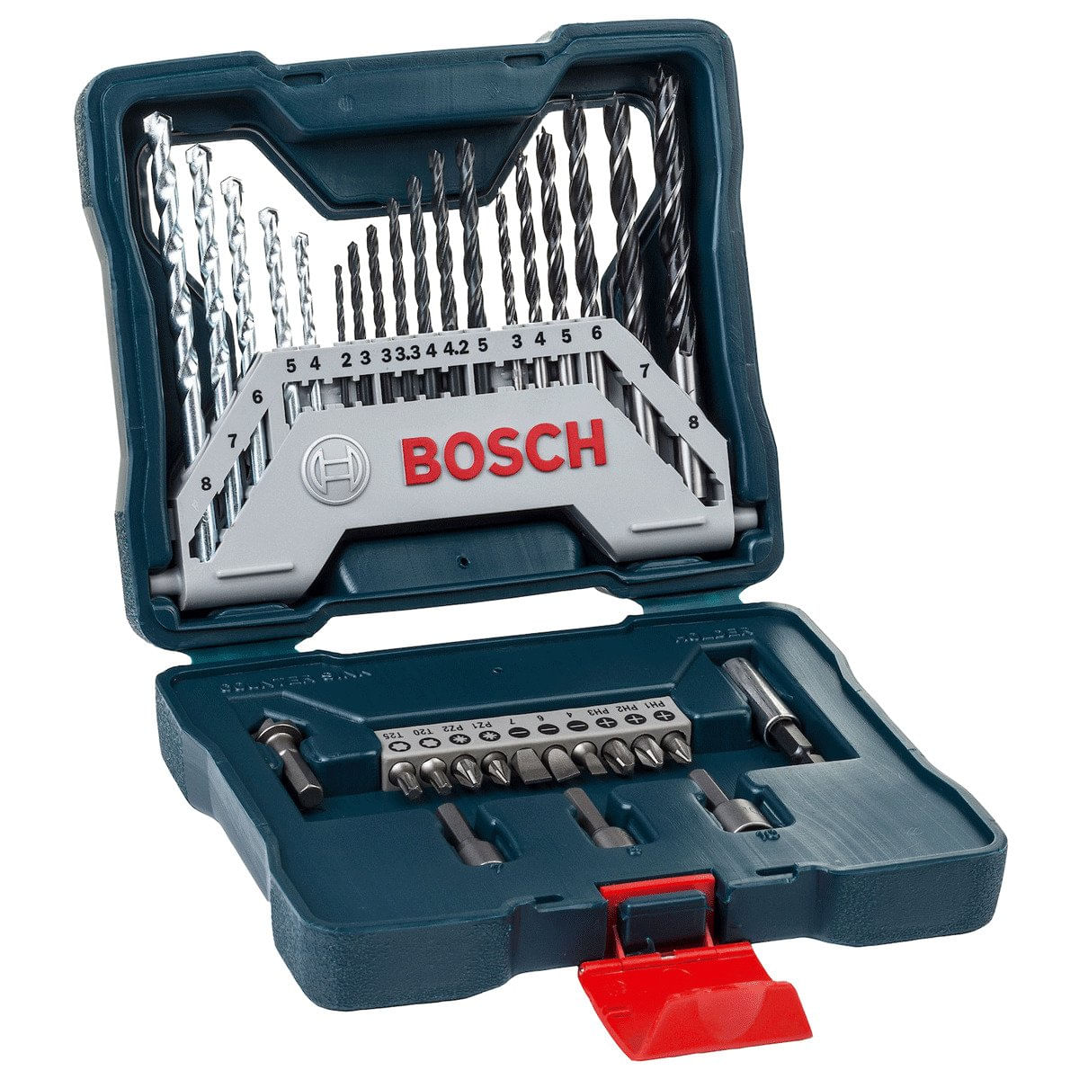 Kit 33 Peças Bosch Pontas e Brocas X-Line