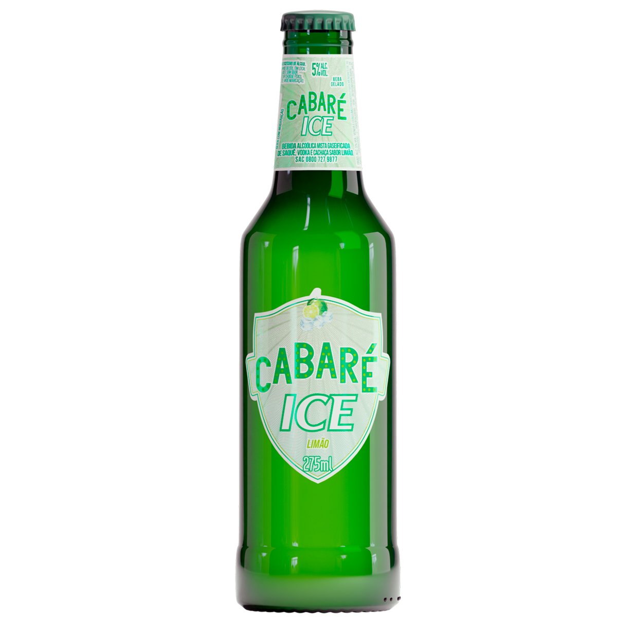 Vodka Ice Limão Long Neck 275ml Cabaré | Bemol