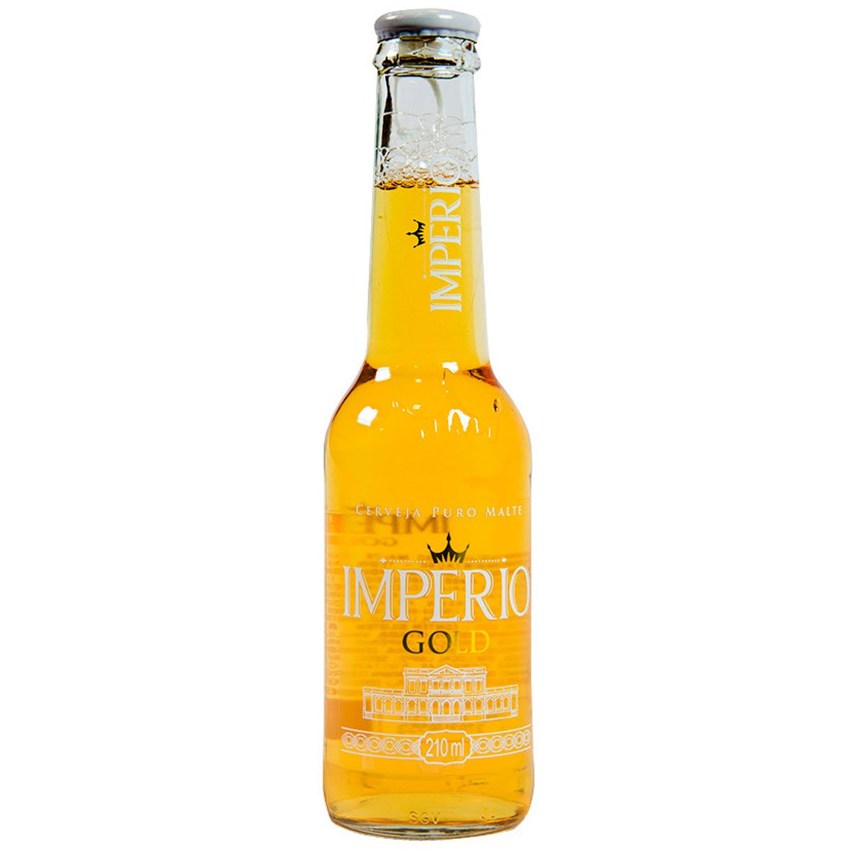 Cerveja Long Neck Império Gold 330ml | Bemol