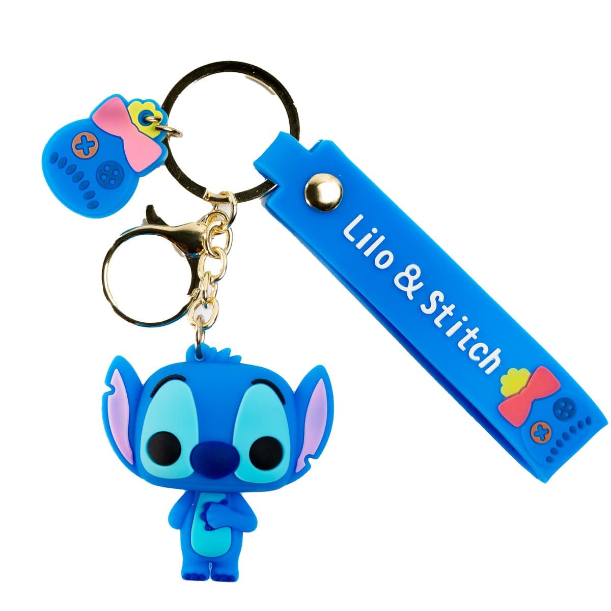 Chaveiro Vizzageek Stitch Azul (MP)