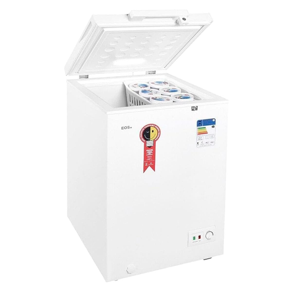 Freezer Horizontal EOS Eco Gelo 110L 127V Branco EFH120X (MP)