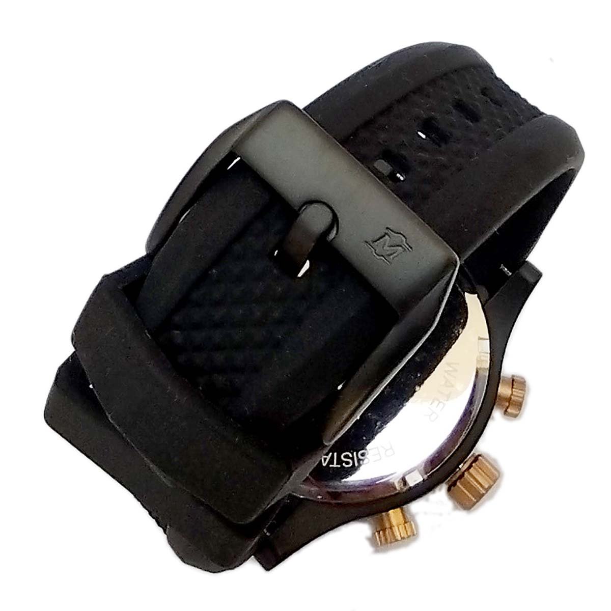 Relógio Masculino Magnum Oversized Cronógrafo Preto - MA33504P