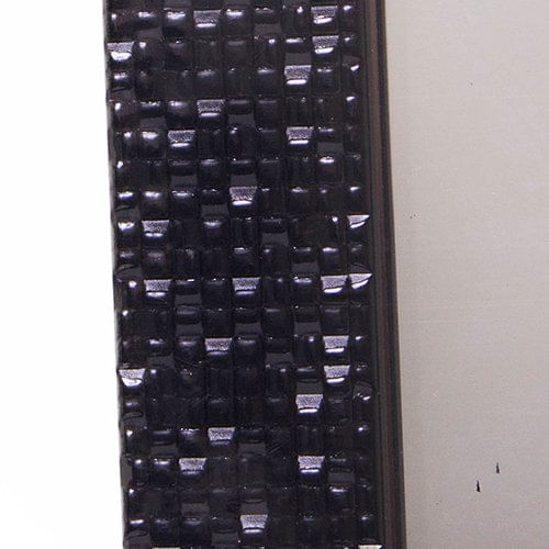 Espelho Latcor Retangular Com Moldura Preto WM3015