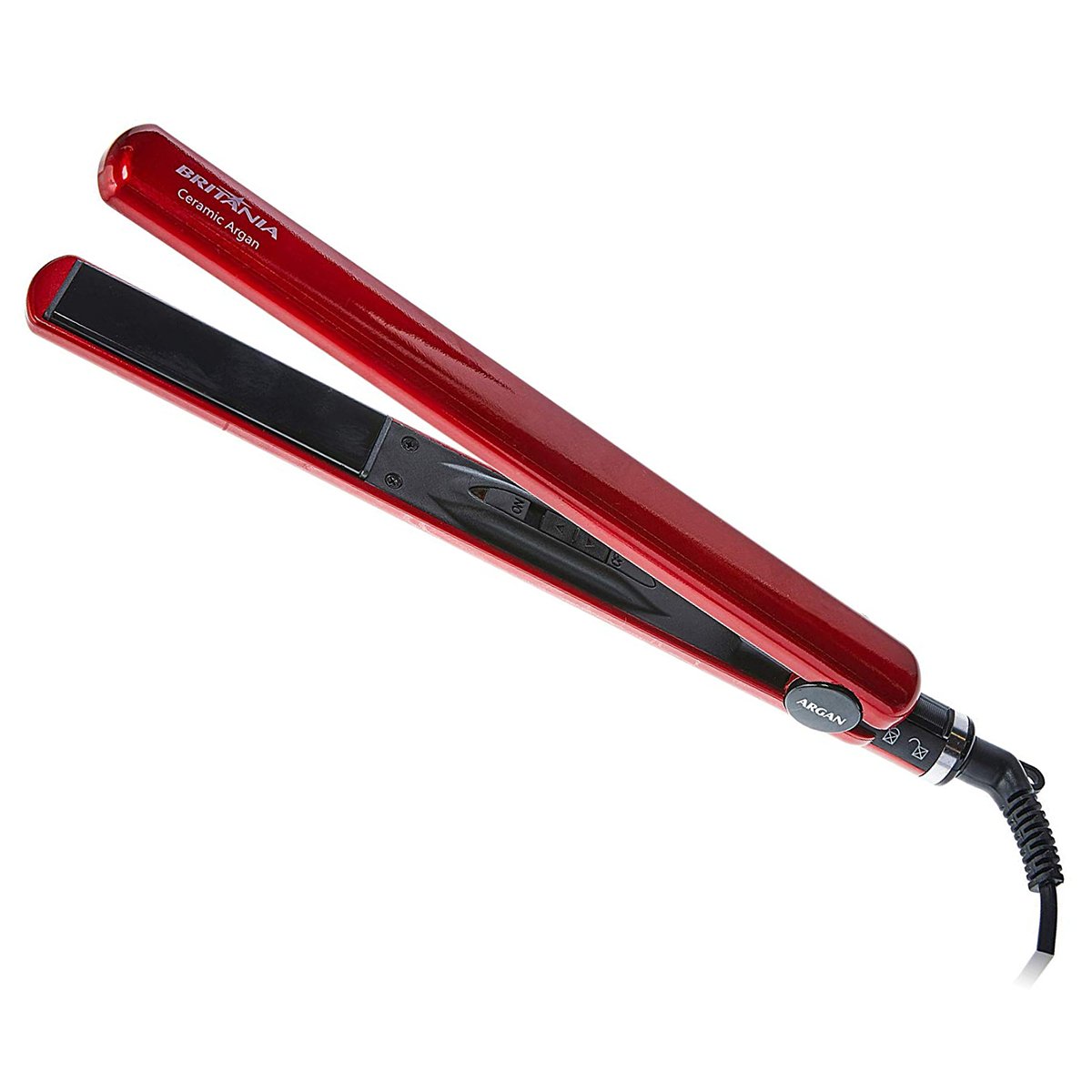 Chapinha de Cabelo Vermelha Britânia Ceramic Bivolt | Bemol