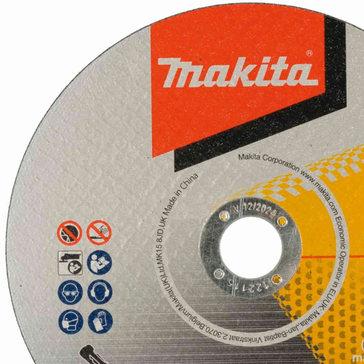 Disco de Corte Fino Makita Inox 7 180x2.0x22,23mm (MP)