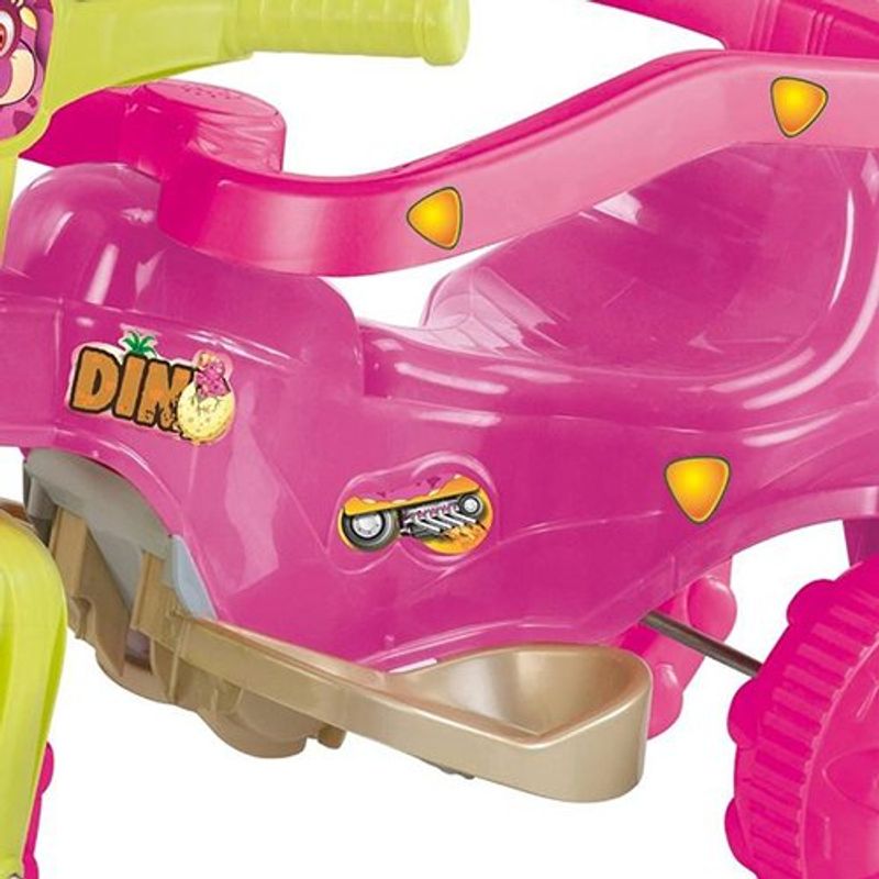 Triciclo Dino Rosa Pink Magic Toys 2804 | Bemol
