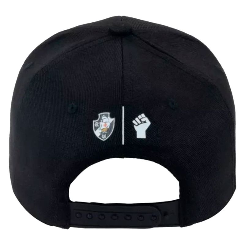 Boné Vasco Da Gama Supercap Bordado Cruz de Malta Ultracap Preto (MP)