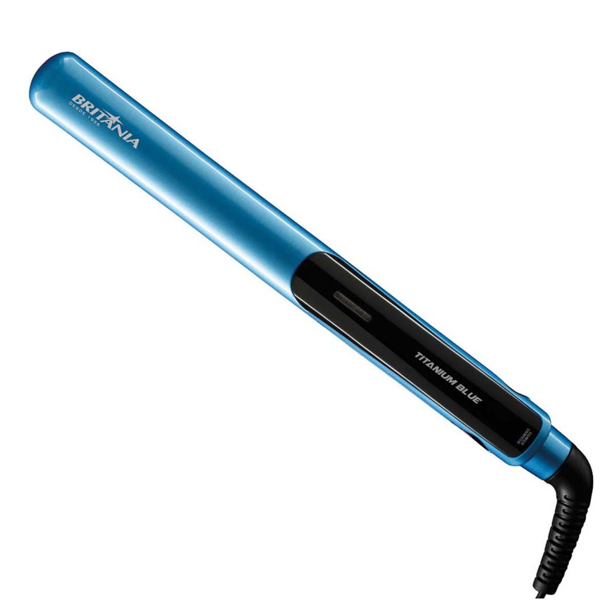 Chapinha de Cabelo Britânia Titanium Blue Bivolt Azul (MP)
