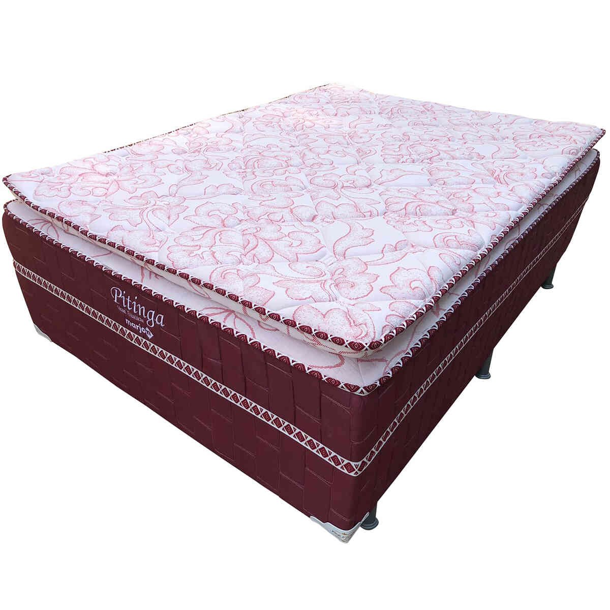 Cama Box Casal Marjom Pitinga Mola Ensacada 66x138x188cm (MP)
