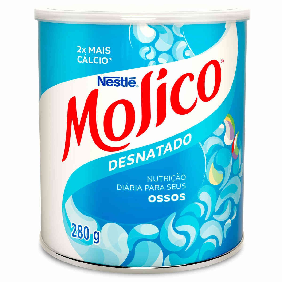 Leite em Pó Molico Desnatado Nestlé Lata 280g
