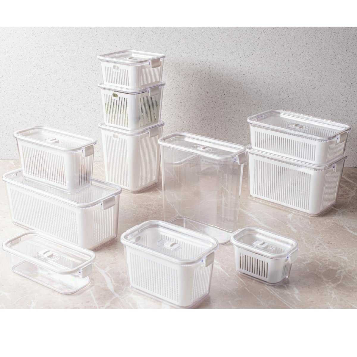 Pote Hermético Paramount Slim Multiuso 1,700L Branco 1783