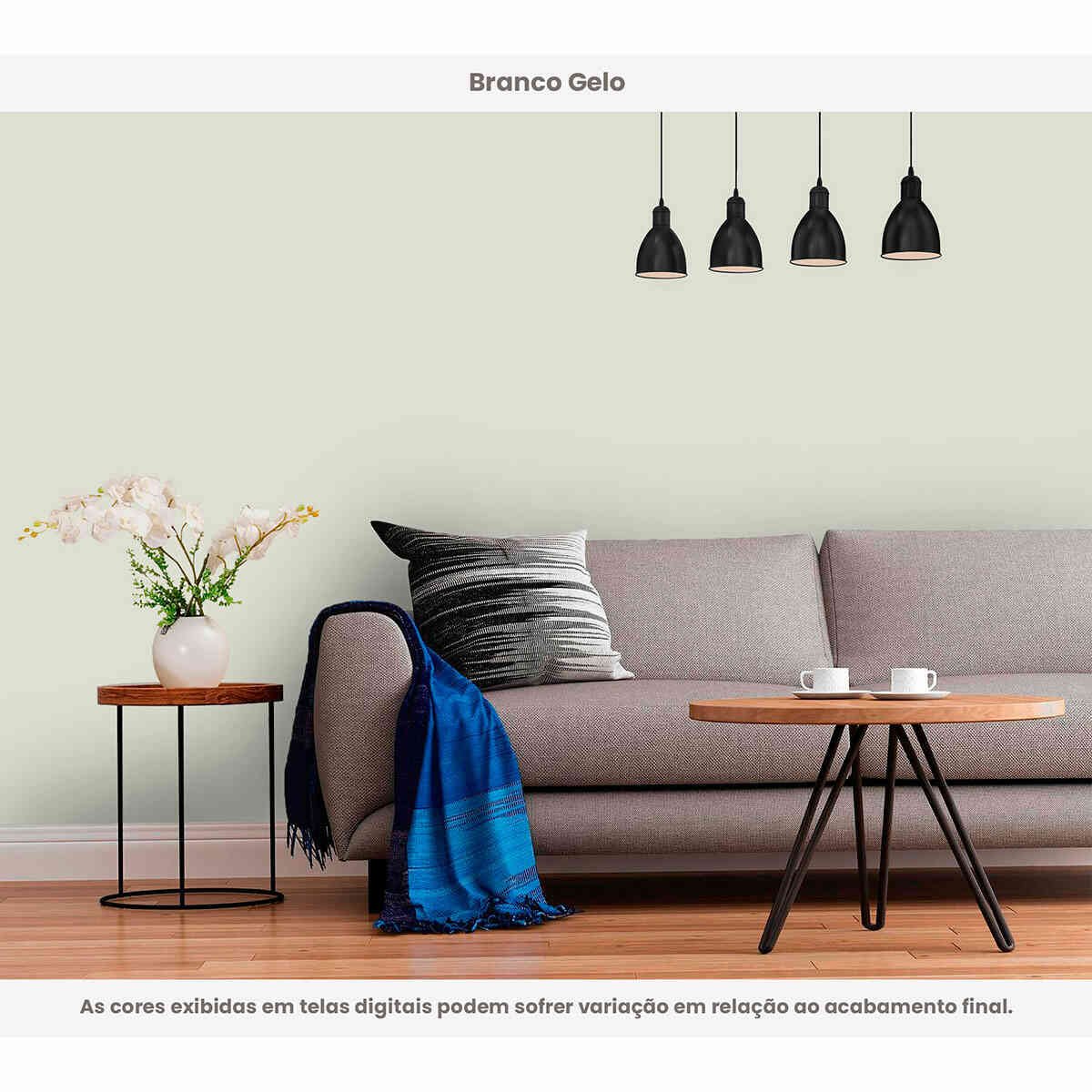 Tinta Acrílica Standard Semibrilho 15L Hidrotintas Brilho E Cor Branco ...