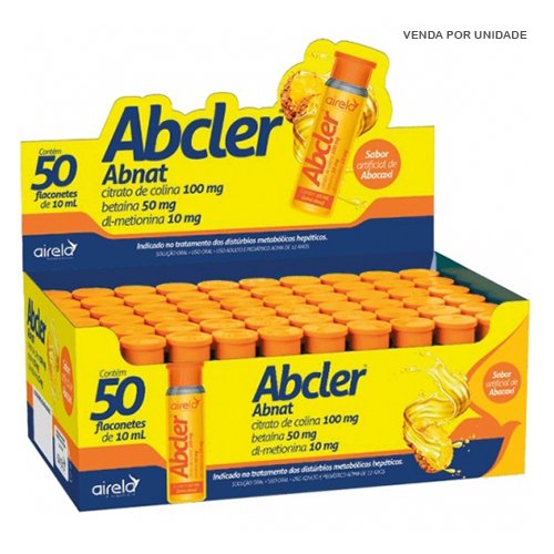 Abcler Abnat Flaconete 10ml 01 Unidade