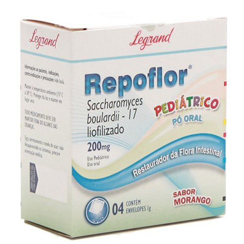 Repoflor 200mg 4 Sachês