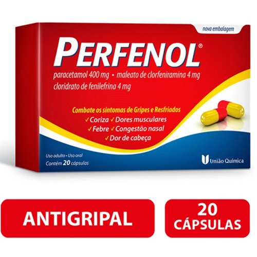 Perfenol 20 Cápsulas