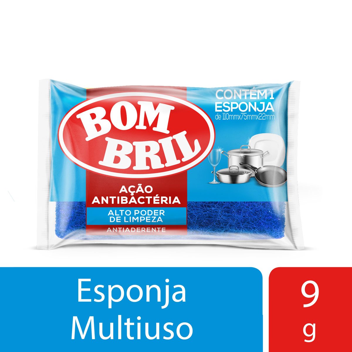 Esponja Bombril Antiaderente 9G