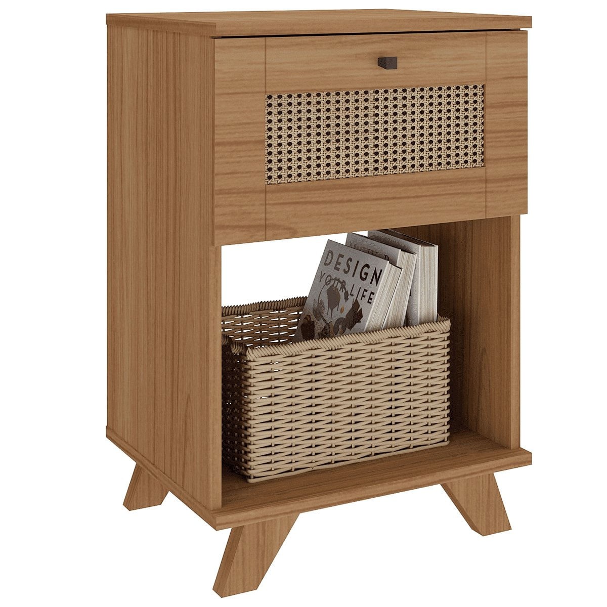 Mesa De Apoio Artely Trama Carvalho 4638