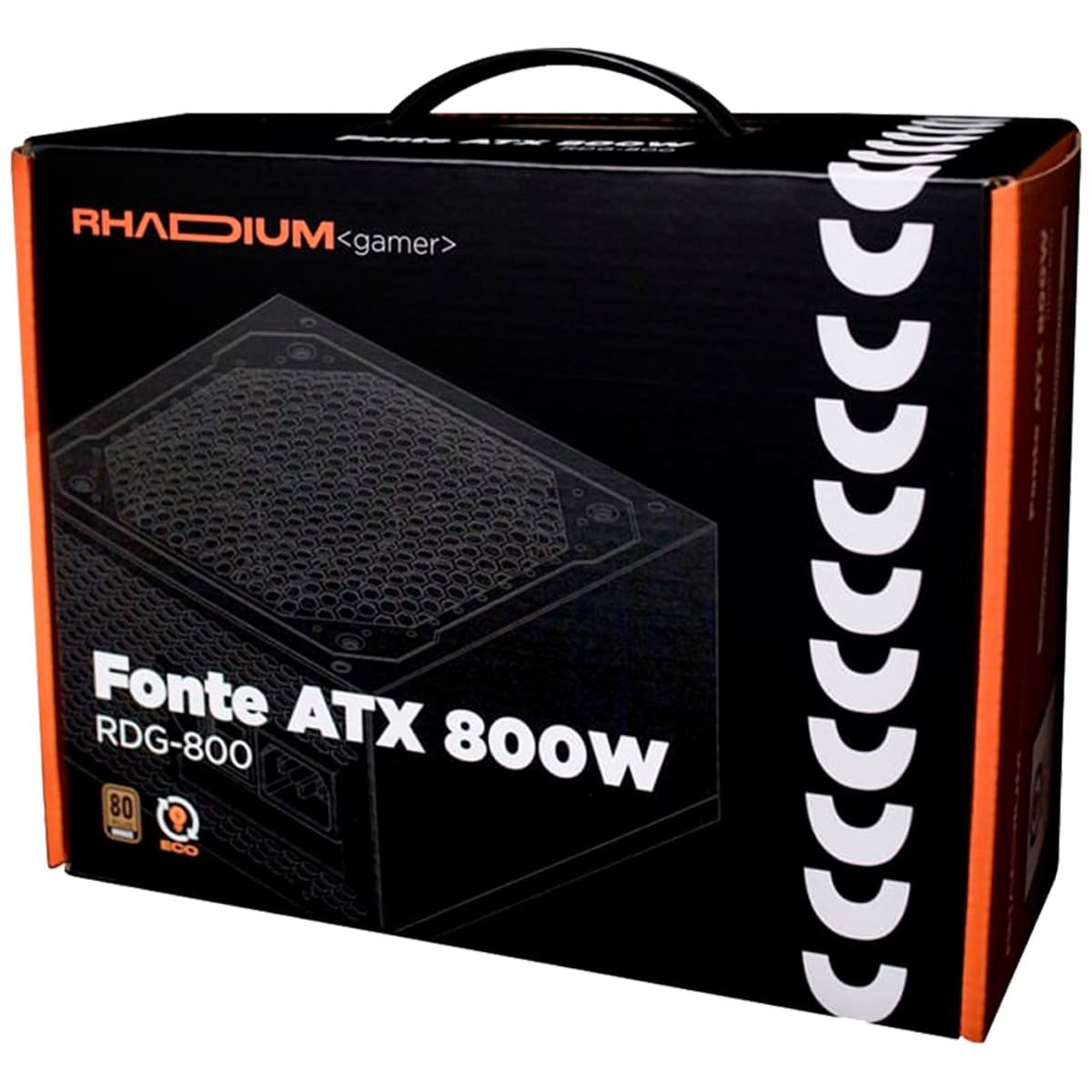 Fonte ATX Rhadium 800W 80 Plus Bronze RDG-800 (MP)