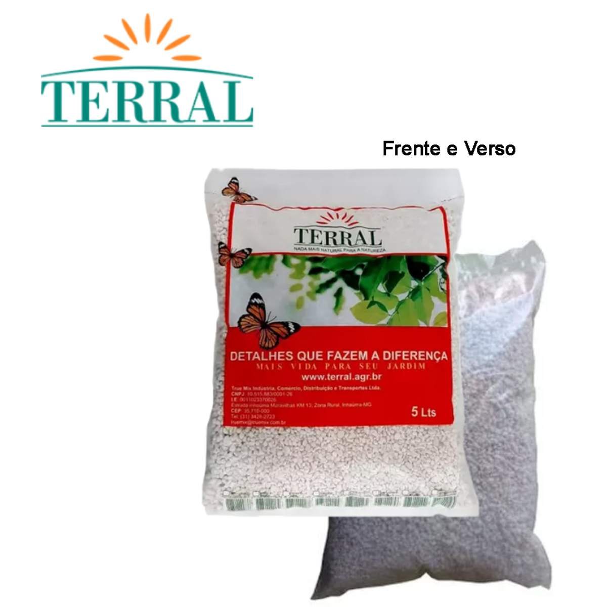 Perlita Mineral Expandida Terral 5 Litros (MP)