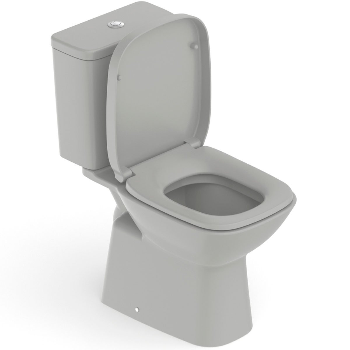 Kit Vaso Sanitário Roca Debba Classic Stone Com Caixa Acoplada 3,6L (MP)