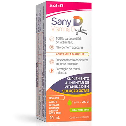 Sany D 200UI/gota 20mL Ache Gotas