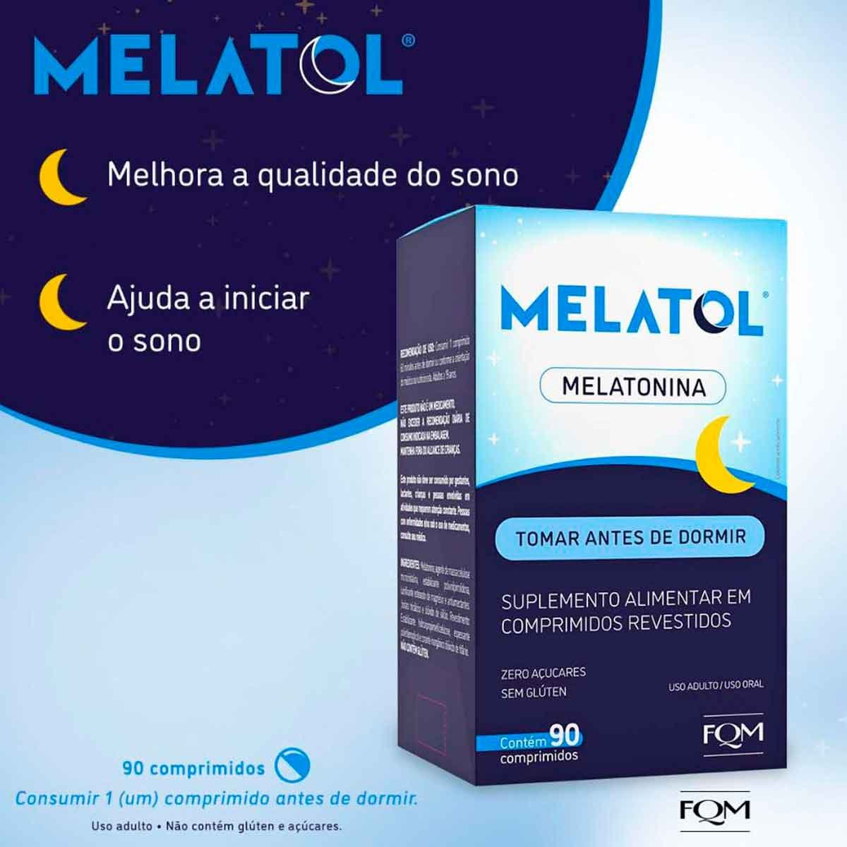 Melatol 90 Comprimidos FQM