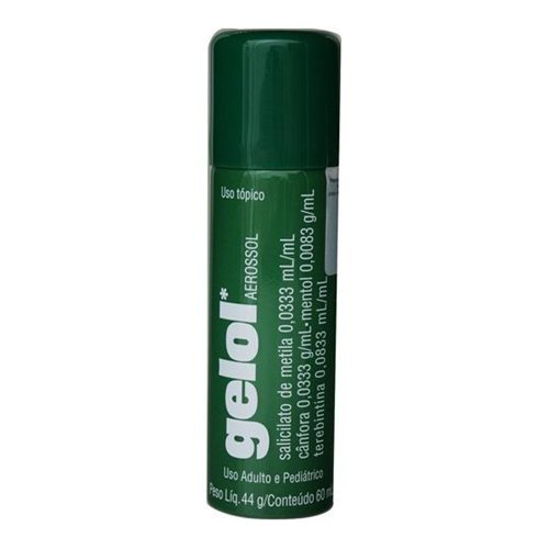 Gelol 0,0333mL/mL Aerosol 60mL Cosmed Referência