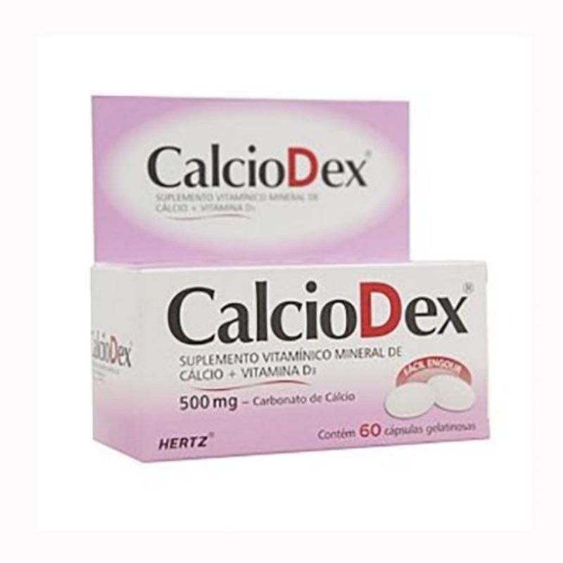 Calciodex 500mg 60 Cápsulas
