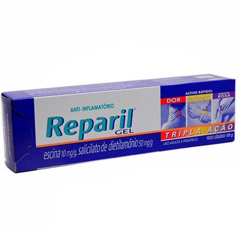 Reparil Gel 10+50mg/g Bisnaga 100g
