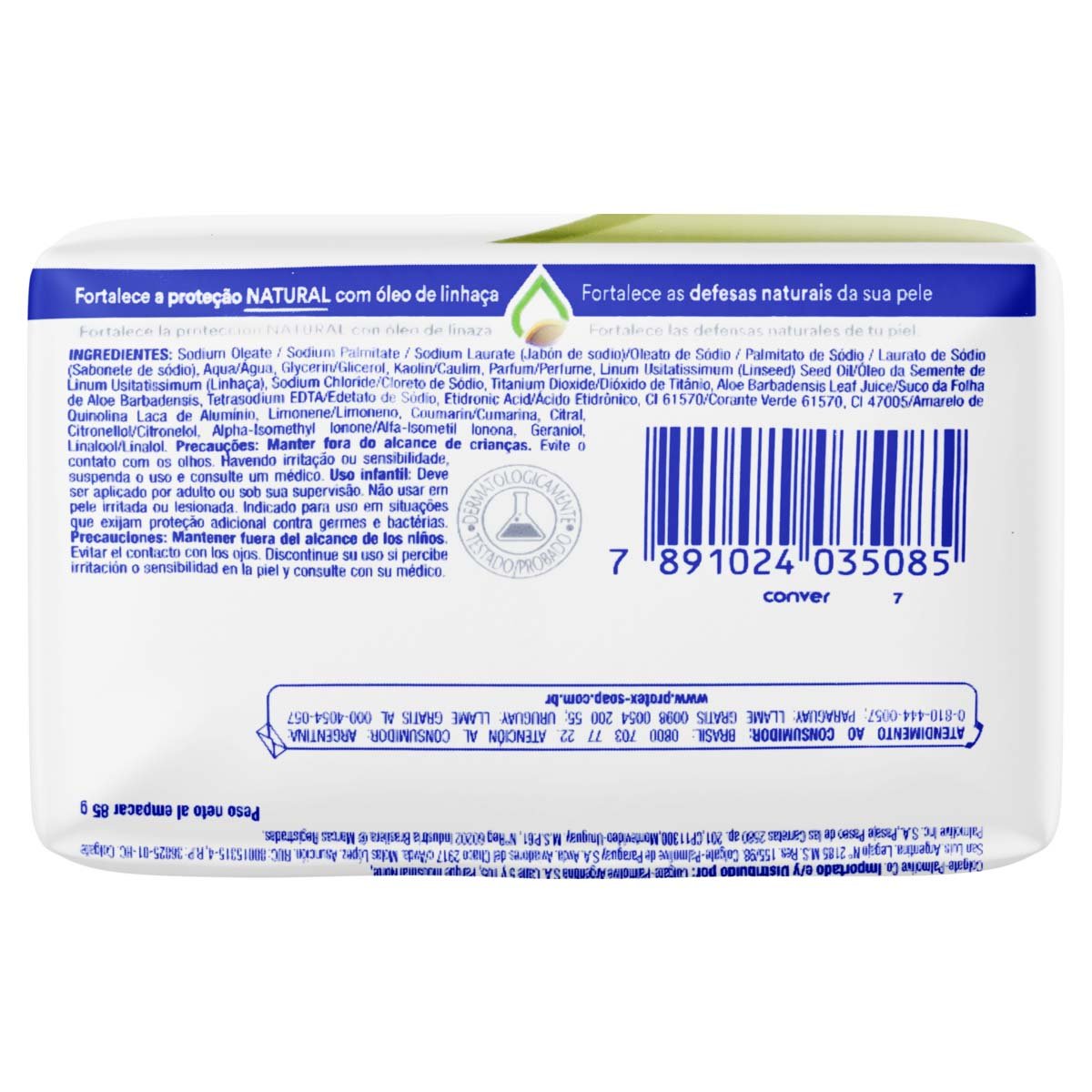 Sabonete Protex Aloe 85g