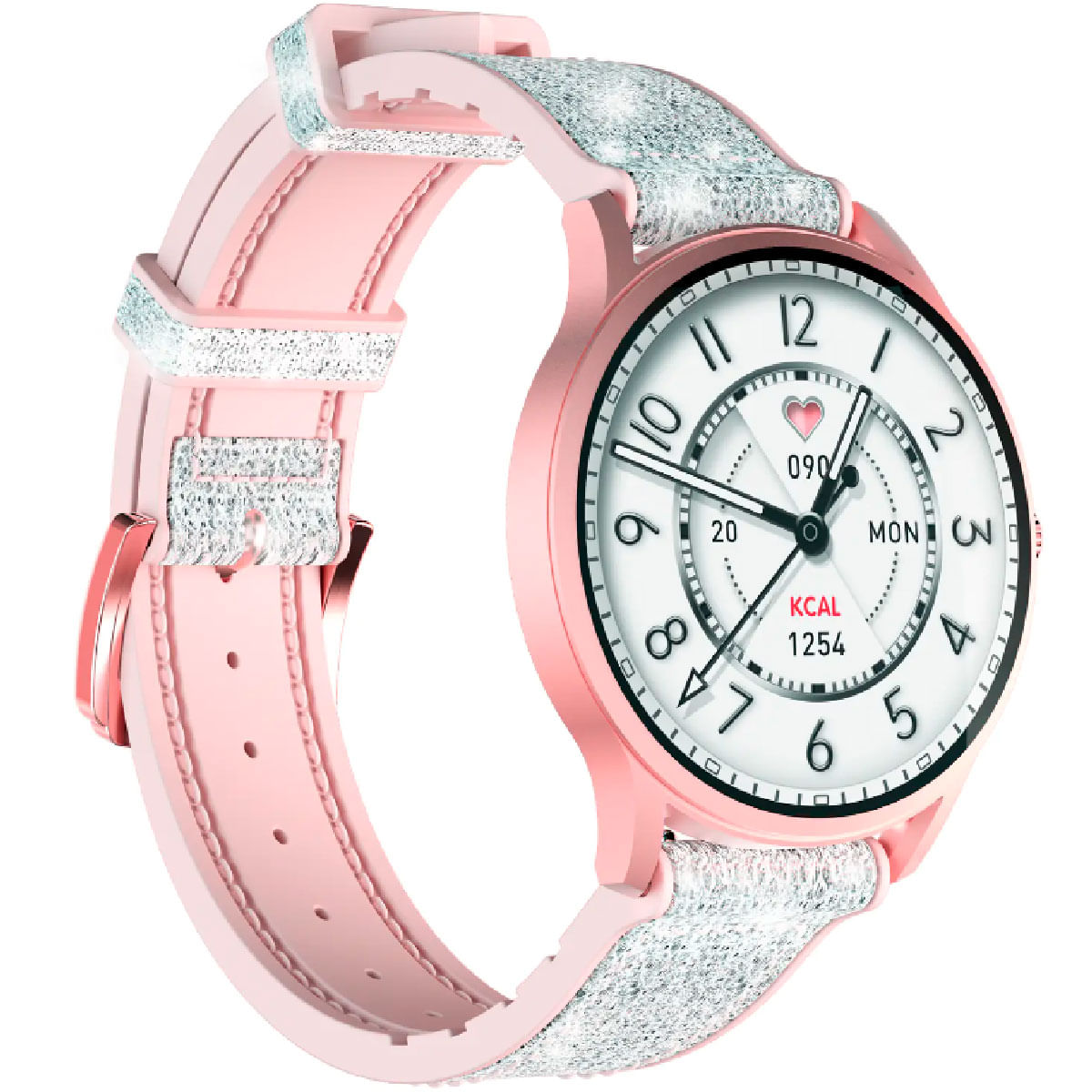 Smartwatch Kieslect Lady Bluetooth 5.2 IP68 Battery Rosa 280MAH