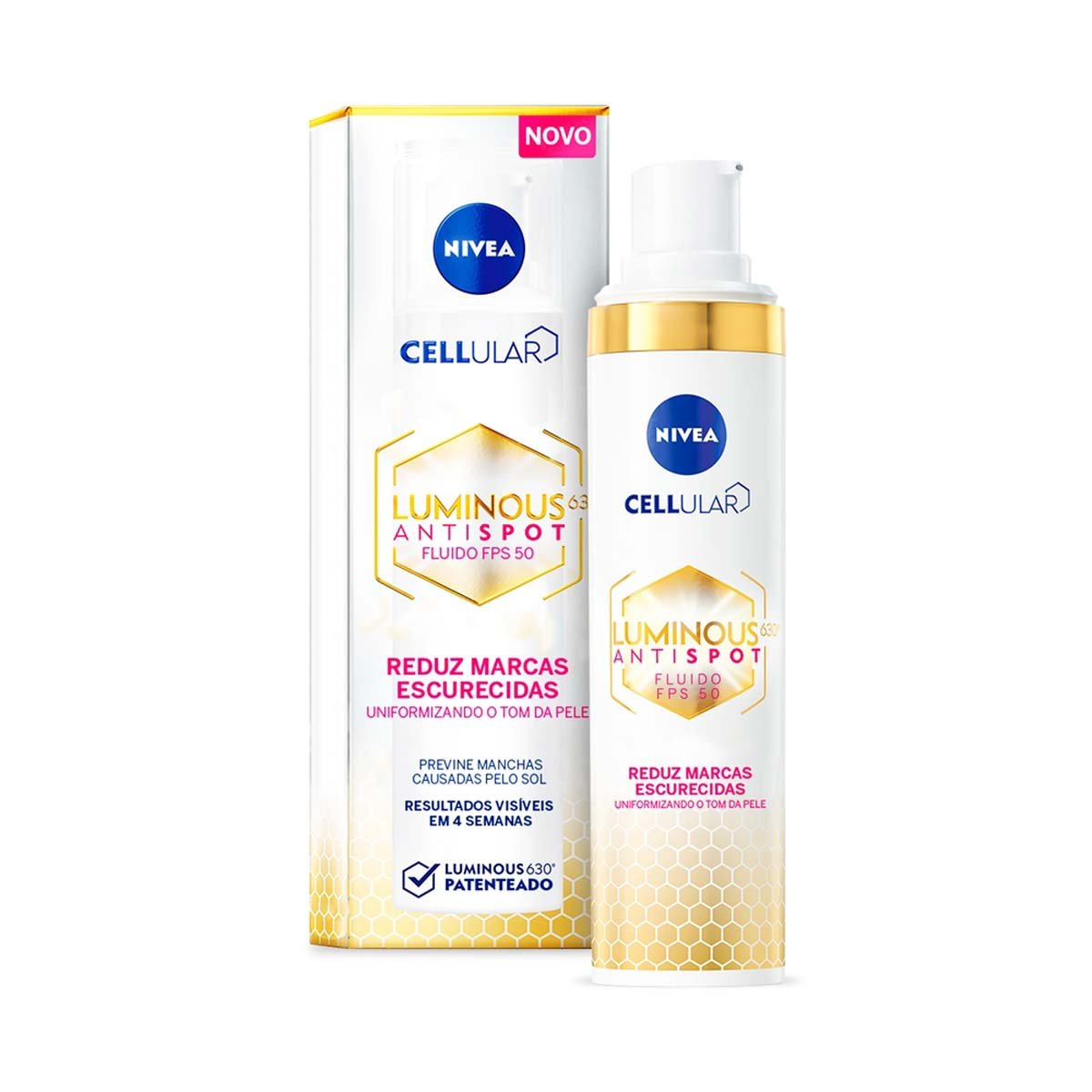 Creme Facial Clareador Nivea Cellular Luminous 630 FPS 50 40ml