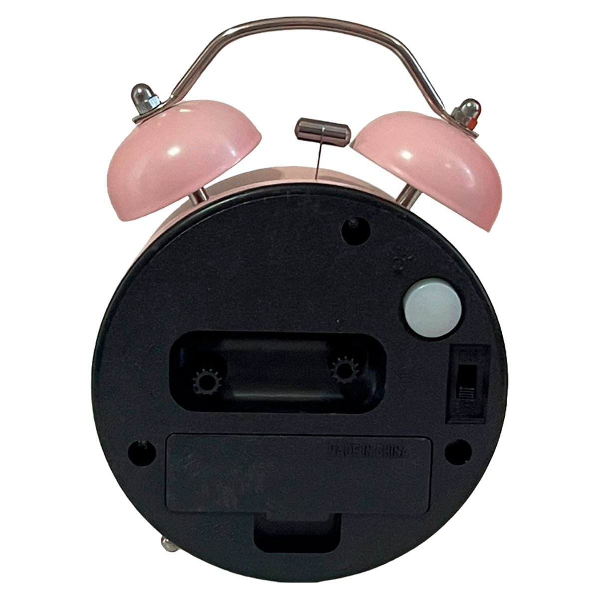 Relógio De Mesa Yn Clock Despertador Rosa (MP)