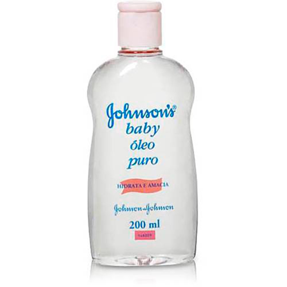 Óleo Johnson & Johnson Baby Puro Nacional 200ml