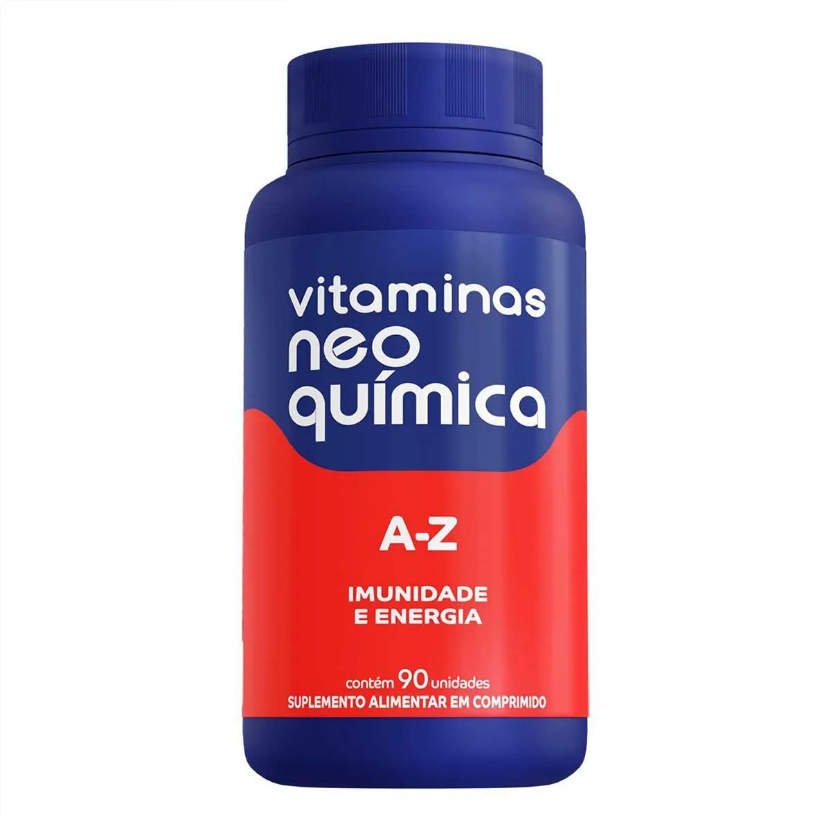 Vitaminas Neo Química A-Z Imunidade e Energia 90 Comprimidos