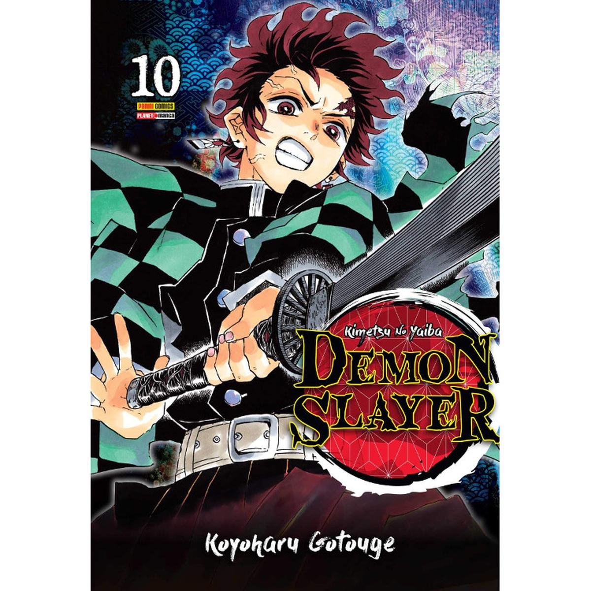 Livro Demon Slayer - Volume 10 - Mangá (MP)