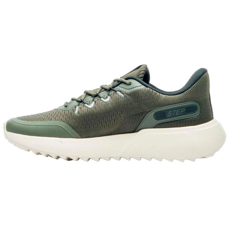 Tênis Masculino Nº 42 Fila Step Cinza Verde e Branco (MP)