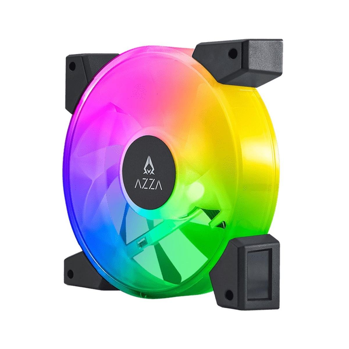 Cooler Para Gabinete Azza 120mm Com Led Argb E Controle Remoto ...