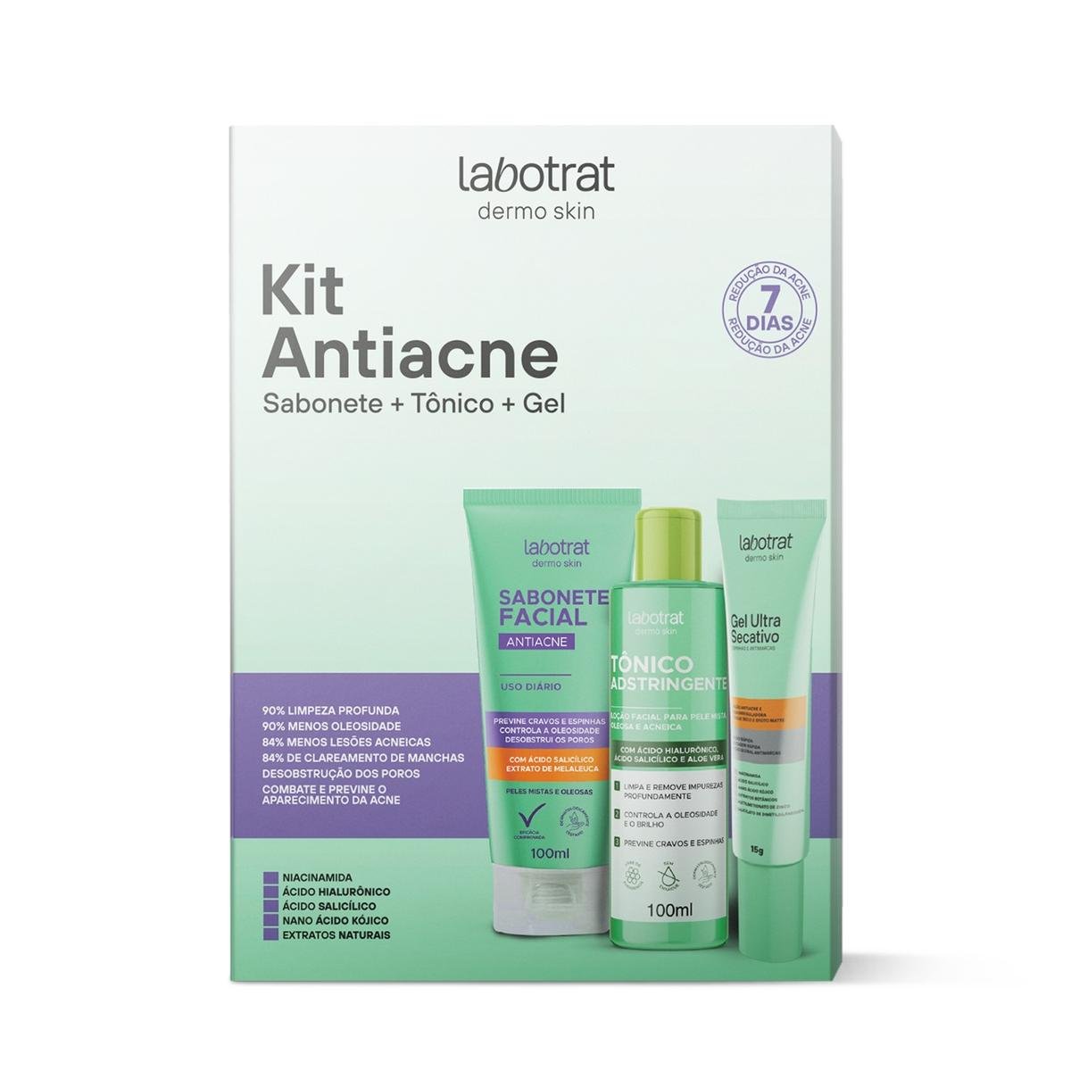 Kit Anti Acne Labotrat 3 Itens (MP)