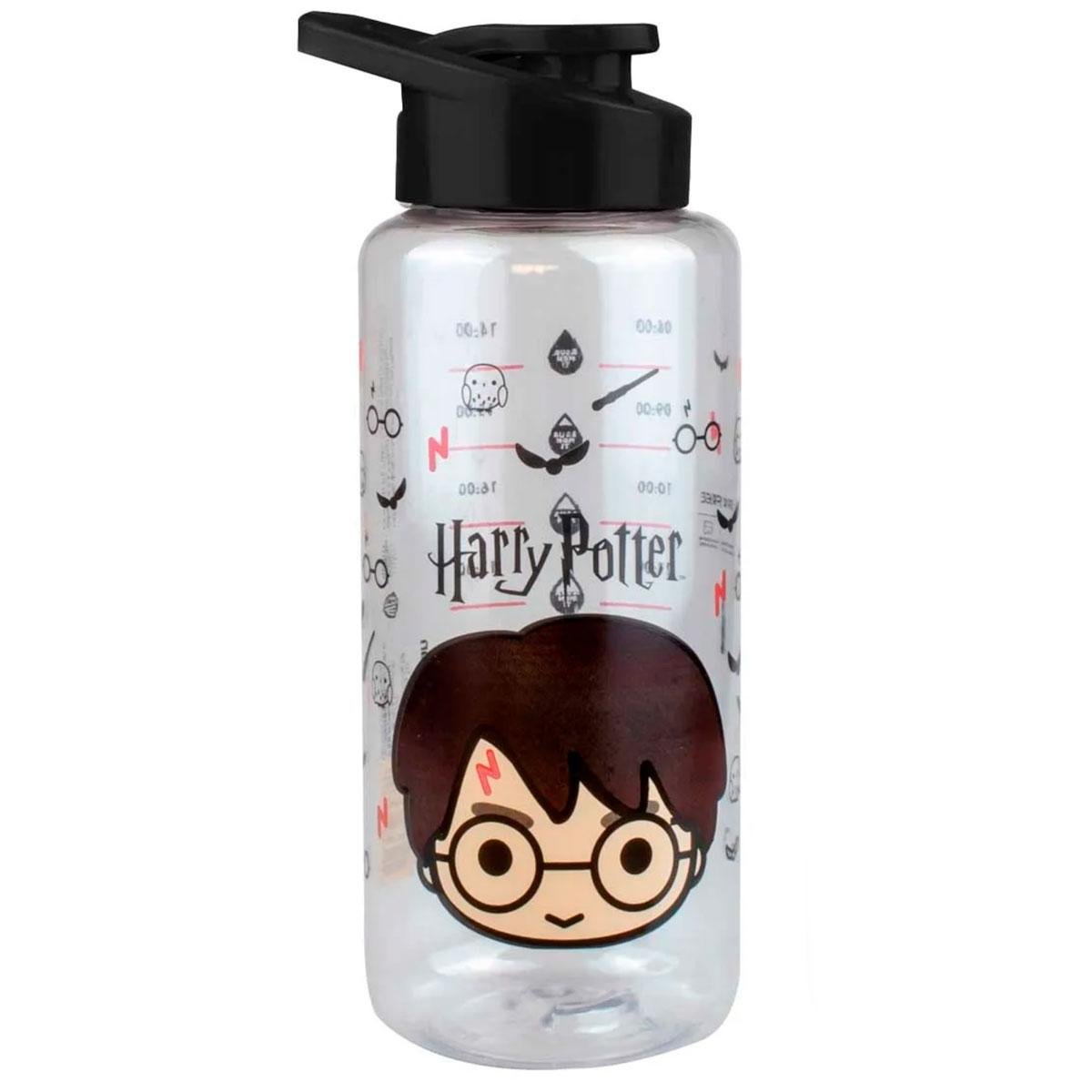 Squeeze Body Harry Potter 1 Litro Preto Plástico 470741 (MP)