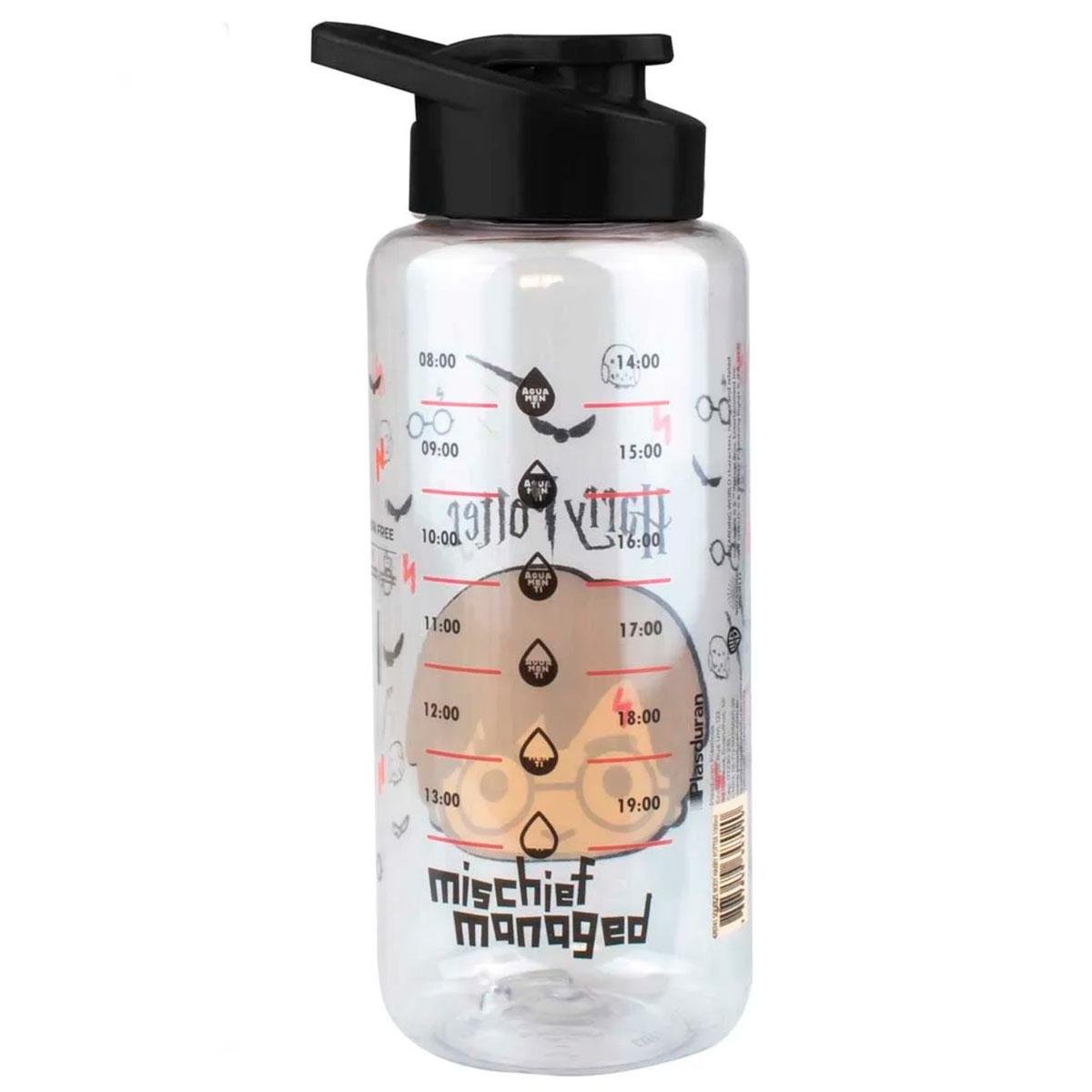 Squeeze Body Harry Potter 1 Litro Preto Plástico 470741 (MP)