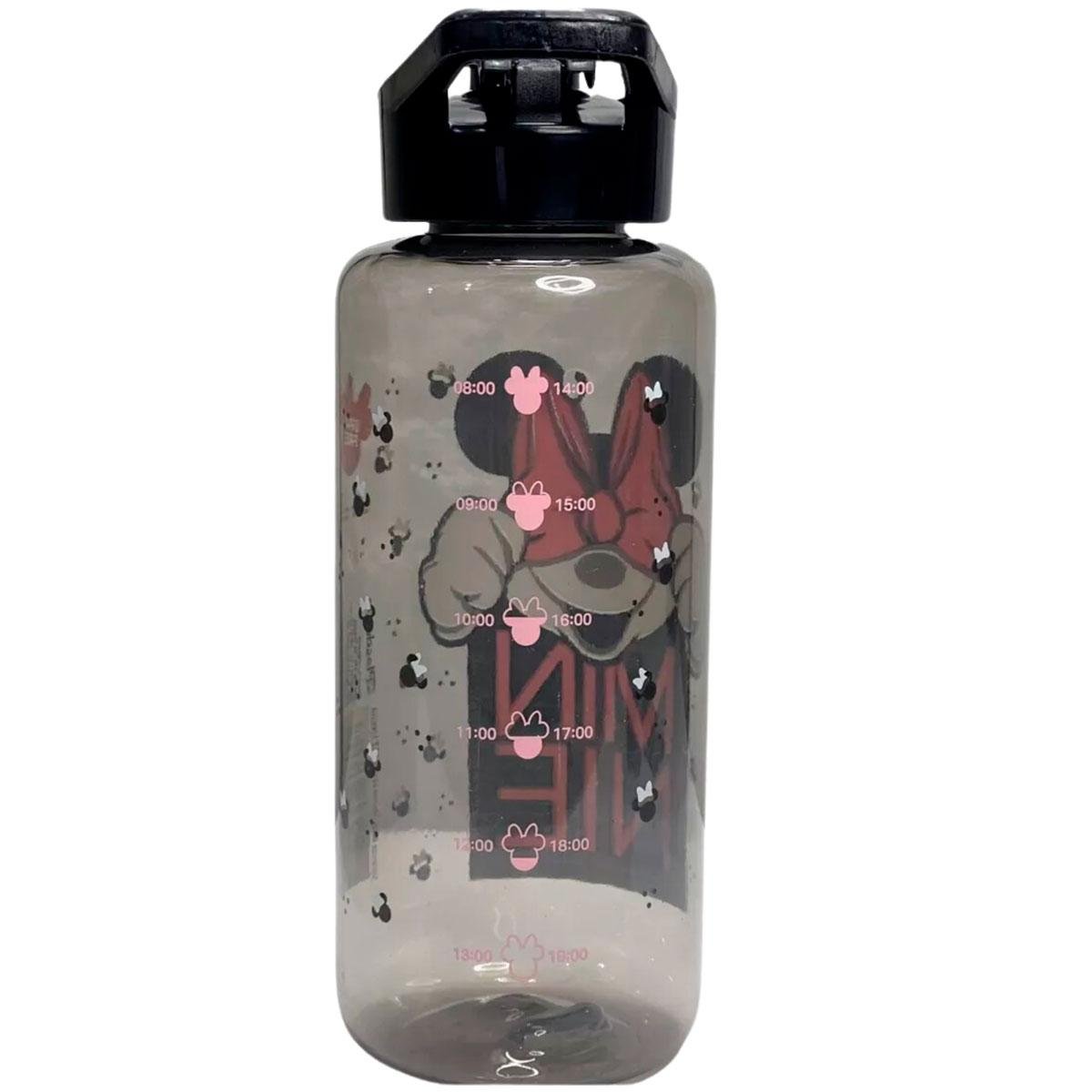 Squeeze Body Minnie Mouse 1 Litro Preto Plástico 470451 (MP)