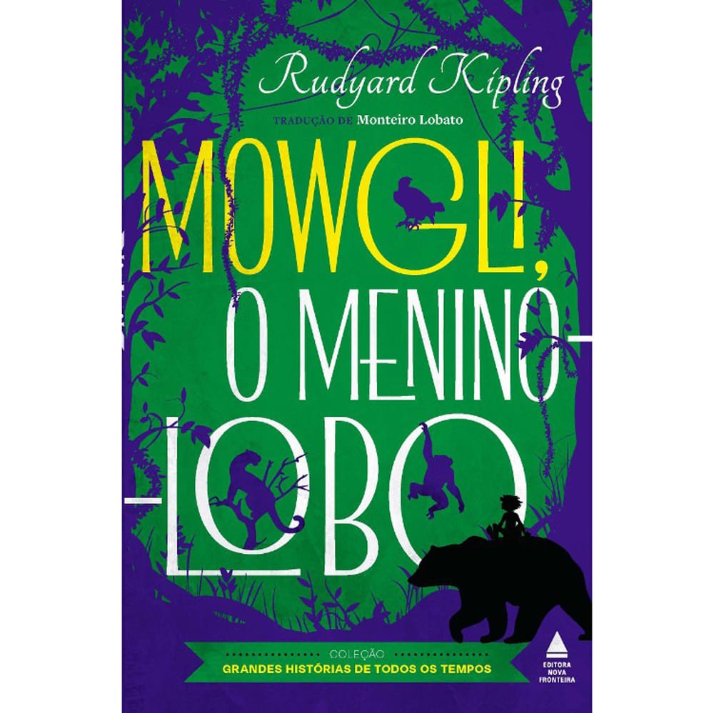 Livro O Menino Lobo Mowgli | Bemol