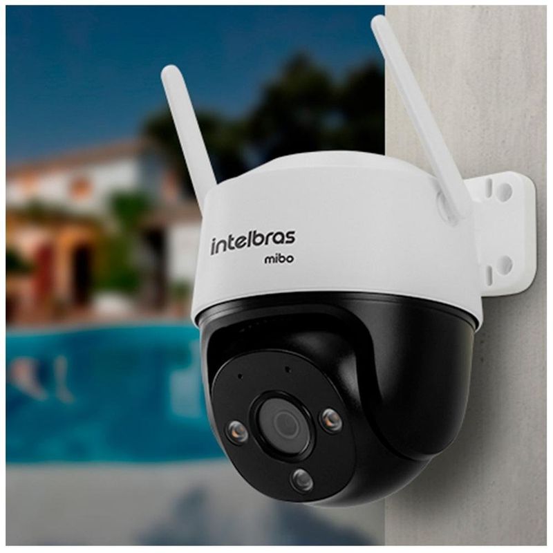 Câmera Externa Intelbras Mibo IM7 Wi-Fi FHD 360° 1080P Full Color (MP)